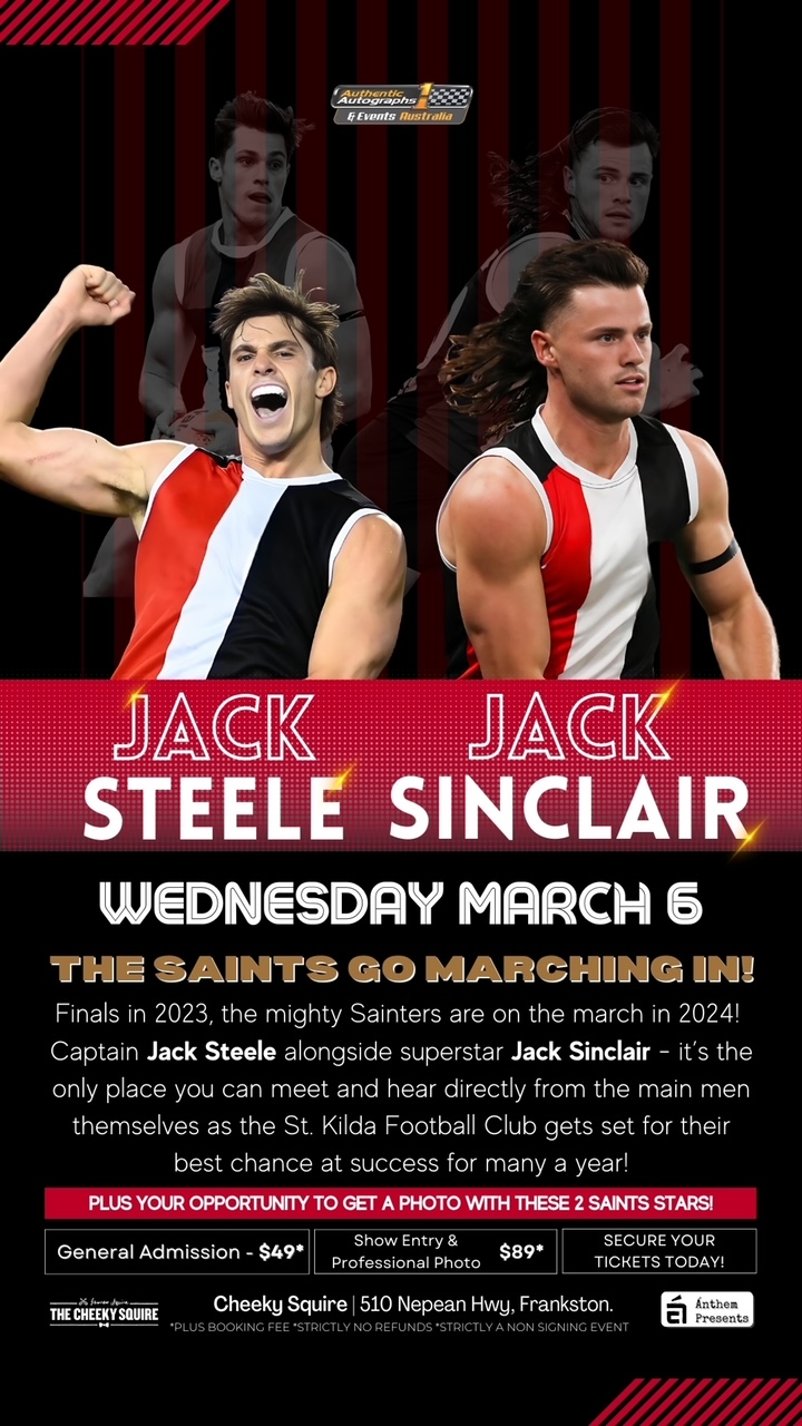 SAINTS GO MARCHING IN: STEELE & SINCLAIR LIVE! - The Cheeky Squire