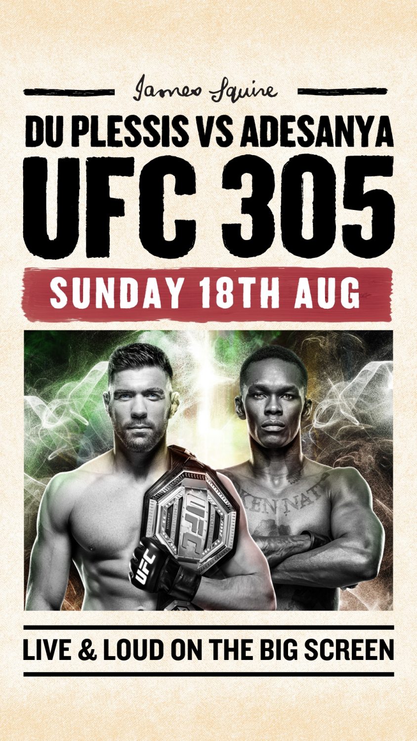 UFC 305 - The Cheeky Squire