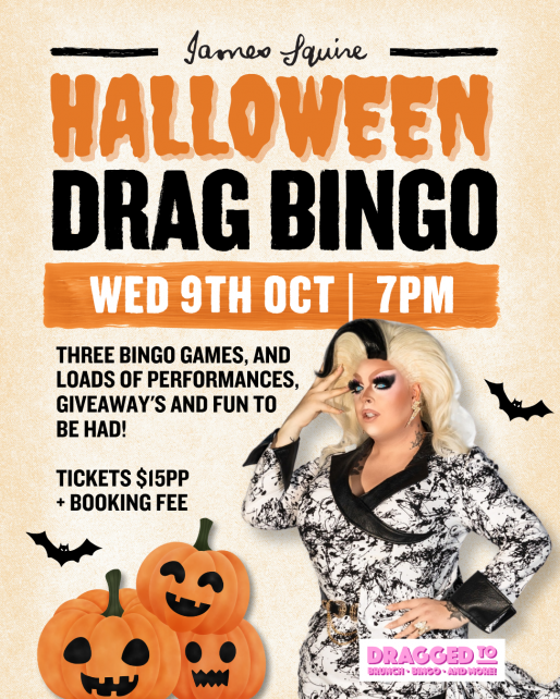 Halloween Drag Bingo - The Cheeky Squire